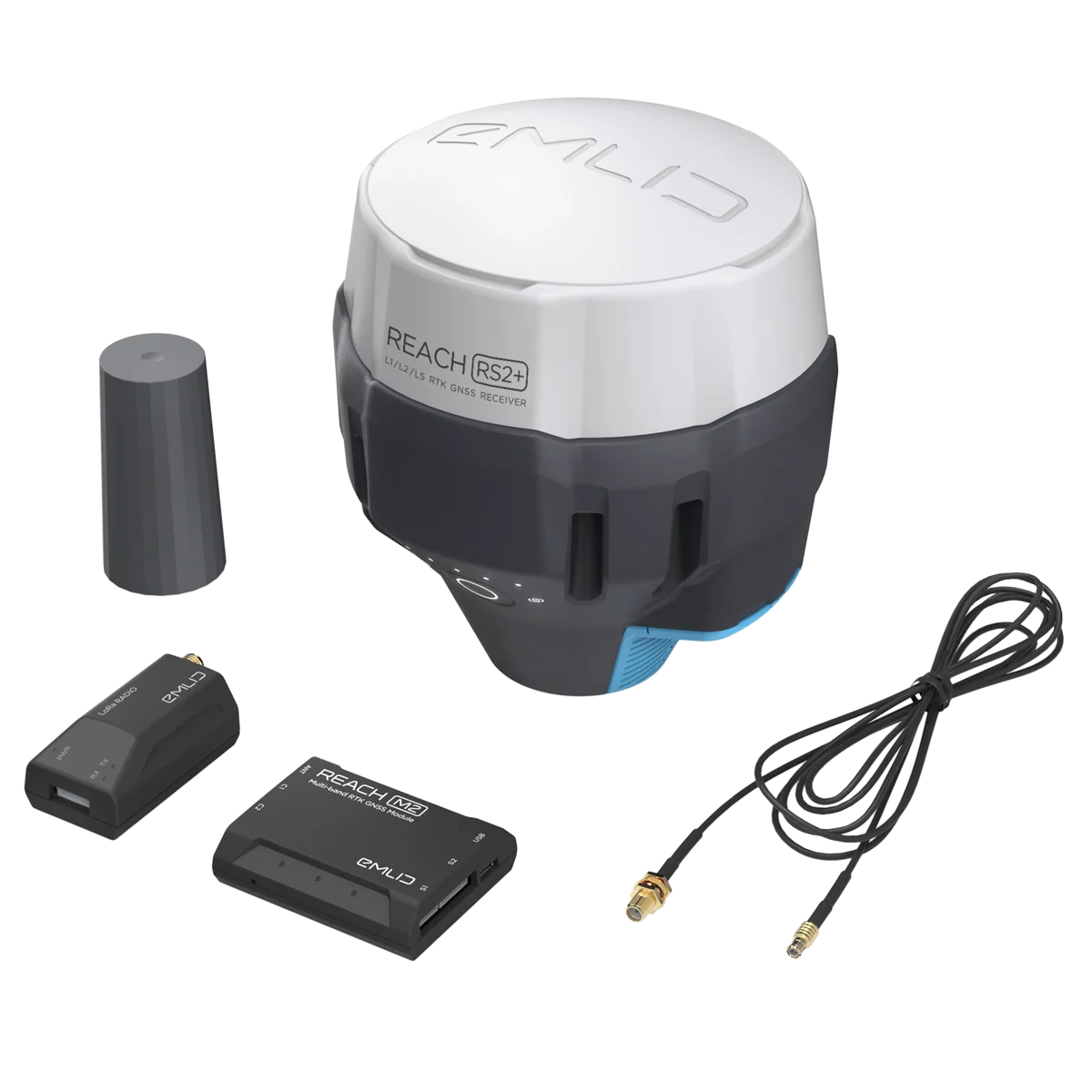 Emlid Reach RS2+ | Multi-band RTK GNSS Receiver with Centimeter Precision